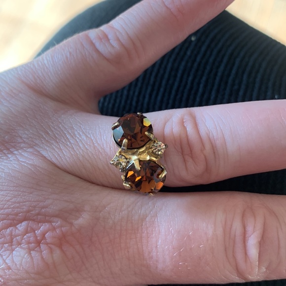 Louis Rafael | Jewelry | Vintage Louis Rafael Crystal Statement Ring ...